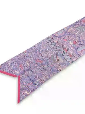 Hermès Maxi Twilly Printed Scarf