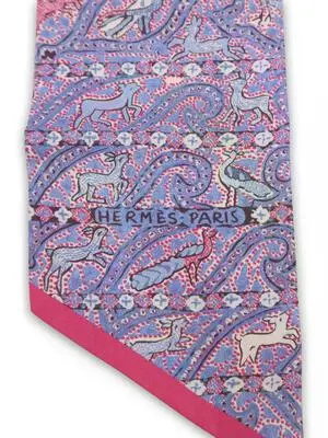Hermès Maxi Twilly Printed Scarf