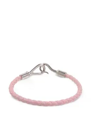 Hermès Jumbo Braided Leather Bracelet