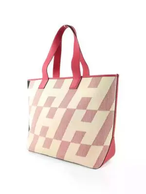 Hermès 40 Biais Canvas Tote Bag