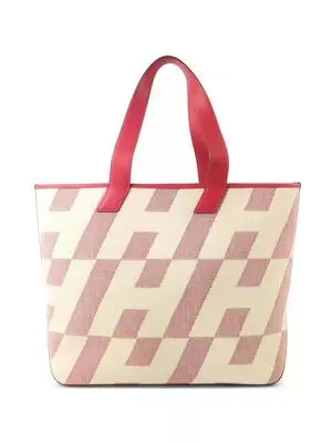 Hermès 40 Biais Canvas Tote Bag