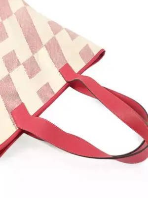 Hermès 40 Biais Canvas Tote Bag