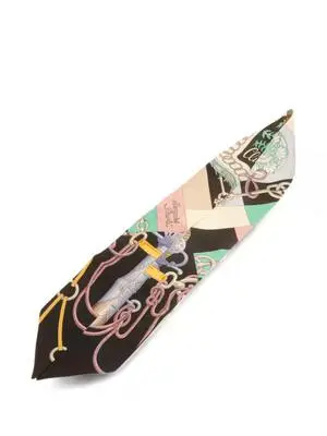 Hermès Silk Printed Scarf
