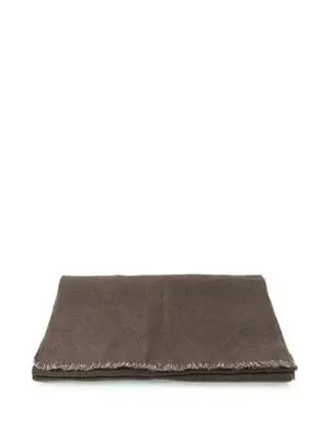 Gucci Gg-monogram Scarf - Brown