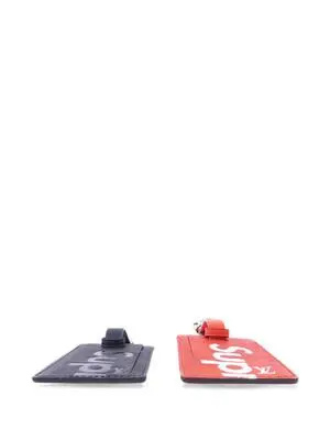 LOUIS VUITTON X Supreme Epi Leather Luggage Tags