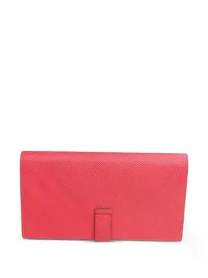 Hermès Bearn Epsom Leather Wallet - Pink