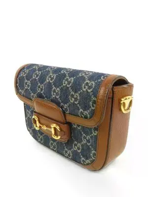 Gucci Horsebit 1955 Gg Supreme Canvas Shoulder Bag