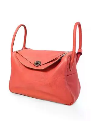 Hermès 34 Lindy Leather Shoulder Bag