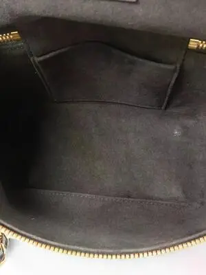 LOUIS VUITTON Vanity Case Two-way Leather Tote Bag
