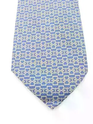 FERRAGAMO Gancini Pattern Tie