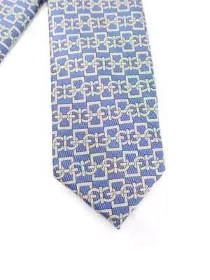 FERRAGAMO Gancini Pattern Tie