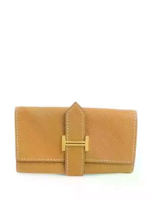 Hermès Bearn Epsom Key Holder - Neutrals