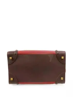 Celine Mini Luggage Leather Tote Bag