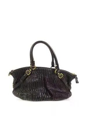 COACH VINTAGE Gathered Leather Shoulder Bag