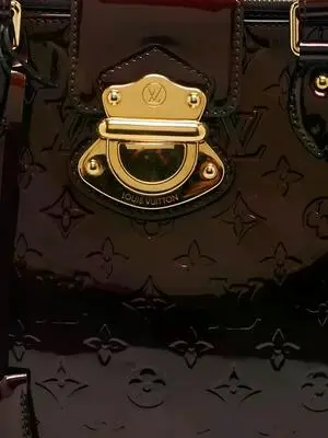 LOUIS VUITTON 2010 Melrose Avenue Monogram Vernis Tote Bag