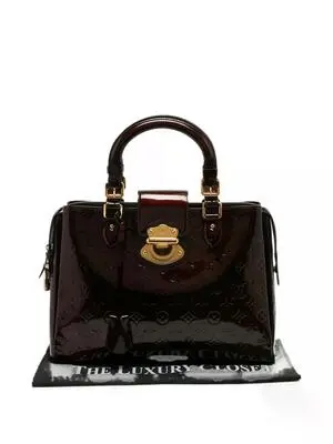 LOUIS VUITTON 2010 Melrose Avenue Monogram Vernis Tote Bag