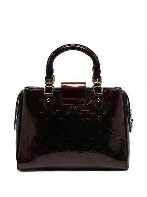 LOUIS VUITTON Monogram Vernis Tote Bag - Red