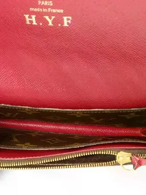 LOUIS VUITTON Monogram Sarah Long Wallet