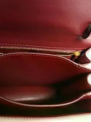 Celine Small Classic Box Leather Shoulder Bag