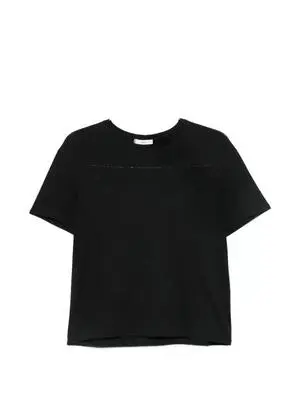 TOTEME Classic Logo-embroidered T-shirt