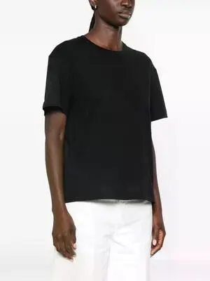 TOTEME Classic Logo-embroidered T-shirt