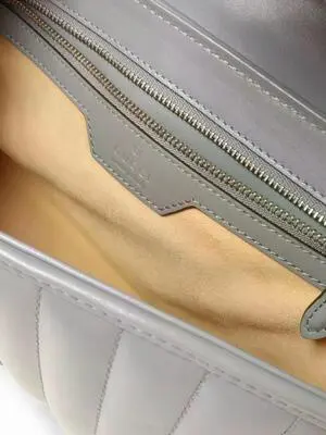 Gucci Gg Marmont Chain Shoulder Bag - Grey