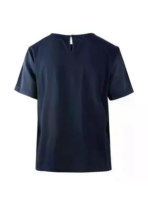 Max Mara Satin Finish Short Sleeve T-shirt