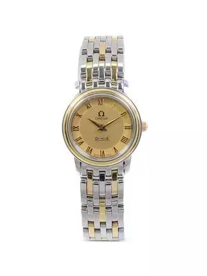Omega De Ville Prestige Two Tone Watch - Gold