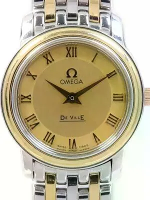 Omega De Ville Prestige Two Tone Watch