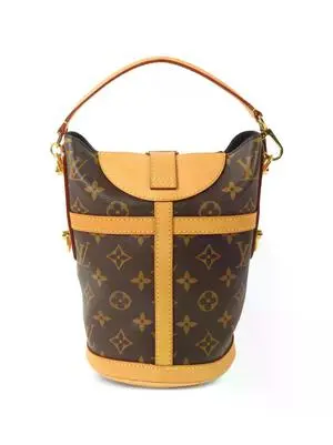 LOUIS VUITTON Monogram Duffle Bucket Bag