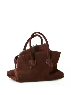 Attico Mini La Passeggiata Suede Tote Bag