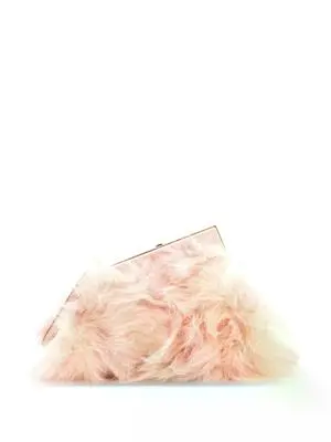 Fendi Fur Shoulder Bag - Pink