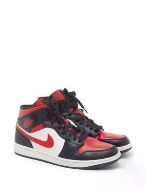JORDAN 1 High-top Sneakers - Red