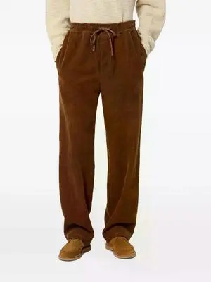 MARANT Isabel Arlen Corduroy Relaxed Fit Pants - Brown