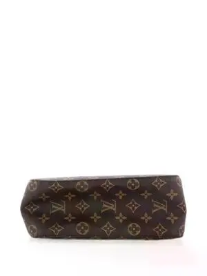 LOUIS VUITTON Monogram Canvas Mm Satchel Handbag - Brown