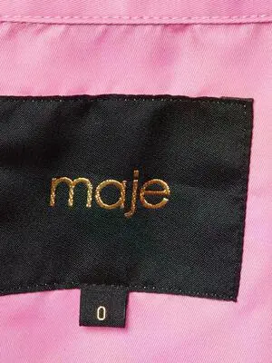Maje Oversized Windbreaker Shirt