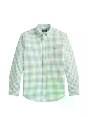 Polo Ralph Lauren Gingham-check Button-down Shirt - Green
