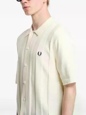 Fred Perry Tonal Vertical-stripe Shirt
