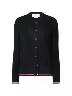 Thom Browne Wool Rib-stitch Cardigan