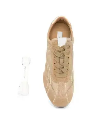 TOTEME Contrast-stitch Panelled Sneakers