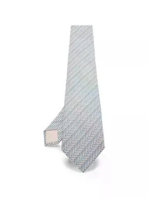 Hermès Silk Tie - Neutrals