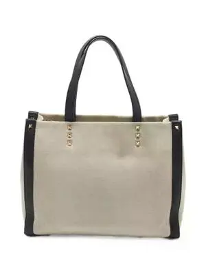 Valentino Garavani Small Vltn Rockstud Tote Bag - Neutrals