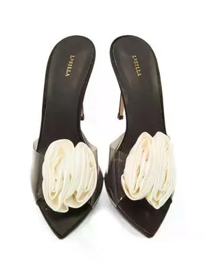 LE SILLA Embellished Pointed Toe Stiletto Sandals