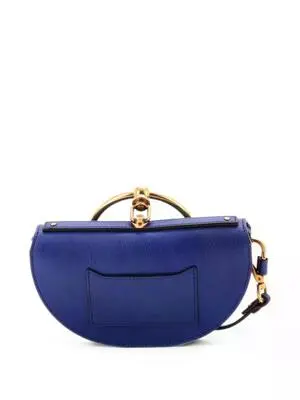 Chloé Nile Leather Mini Crossbody Bag - Blue