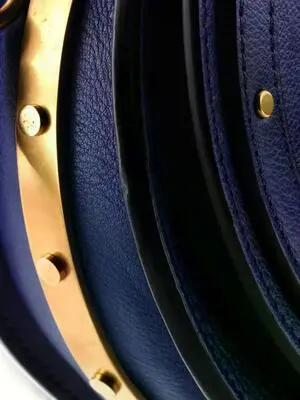 Chloé Nile Leather Mini Crossbody Bag - Blue