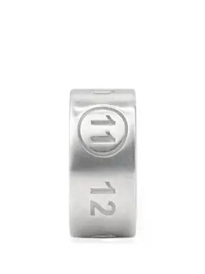 MAISON MARGIELA Numeric Ear Cuff - Silver