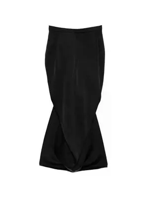Biyan Ruched Draped Skirt