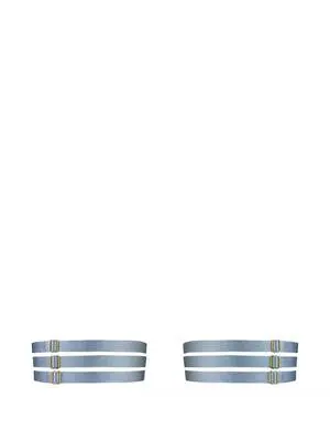 BORDELLE Pearl Embroidered Garters