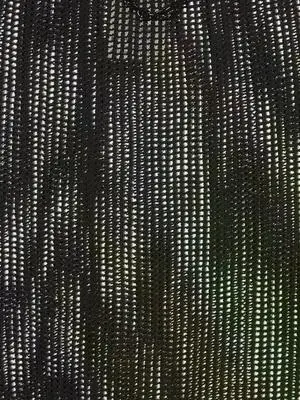 LOUIS VUITTON Crochet Knit Sleeveless Midi Dress