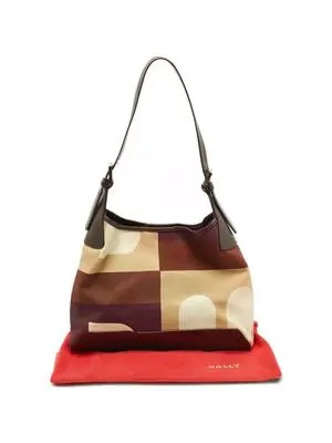 Bally Color Block Shoulder Bag